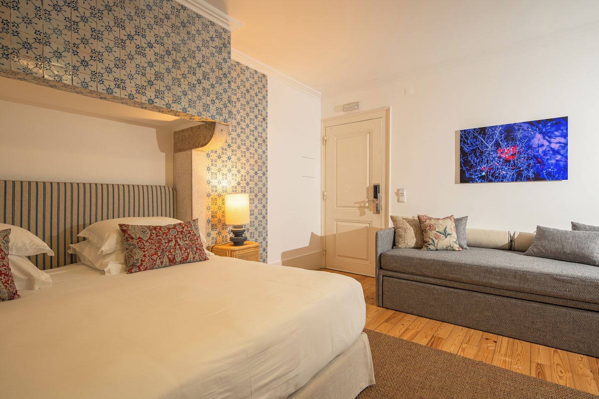 Quarto casal ou duplo premium | Frigobar, cofres nos quartos, escrivaninha