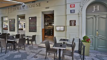 Entrada do alojamento