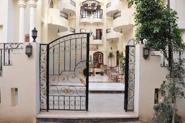 Entrada do alojamento