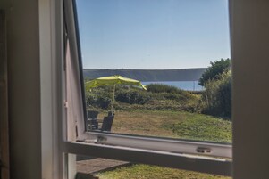 Vista para a praia ou o mar