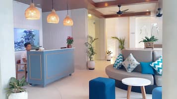 Sala de estar do lobby