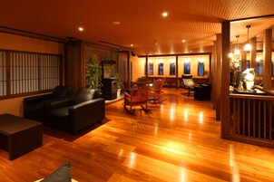 Lounge no saguão