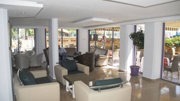 Sala de estar do lobby