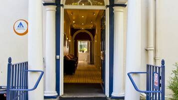 Entrada do alojamento