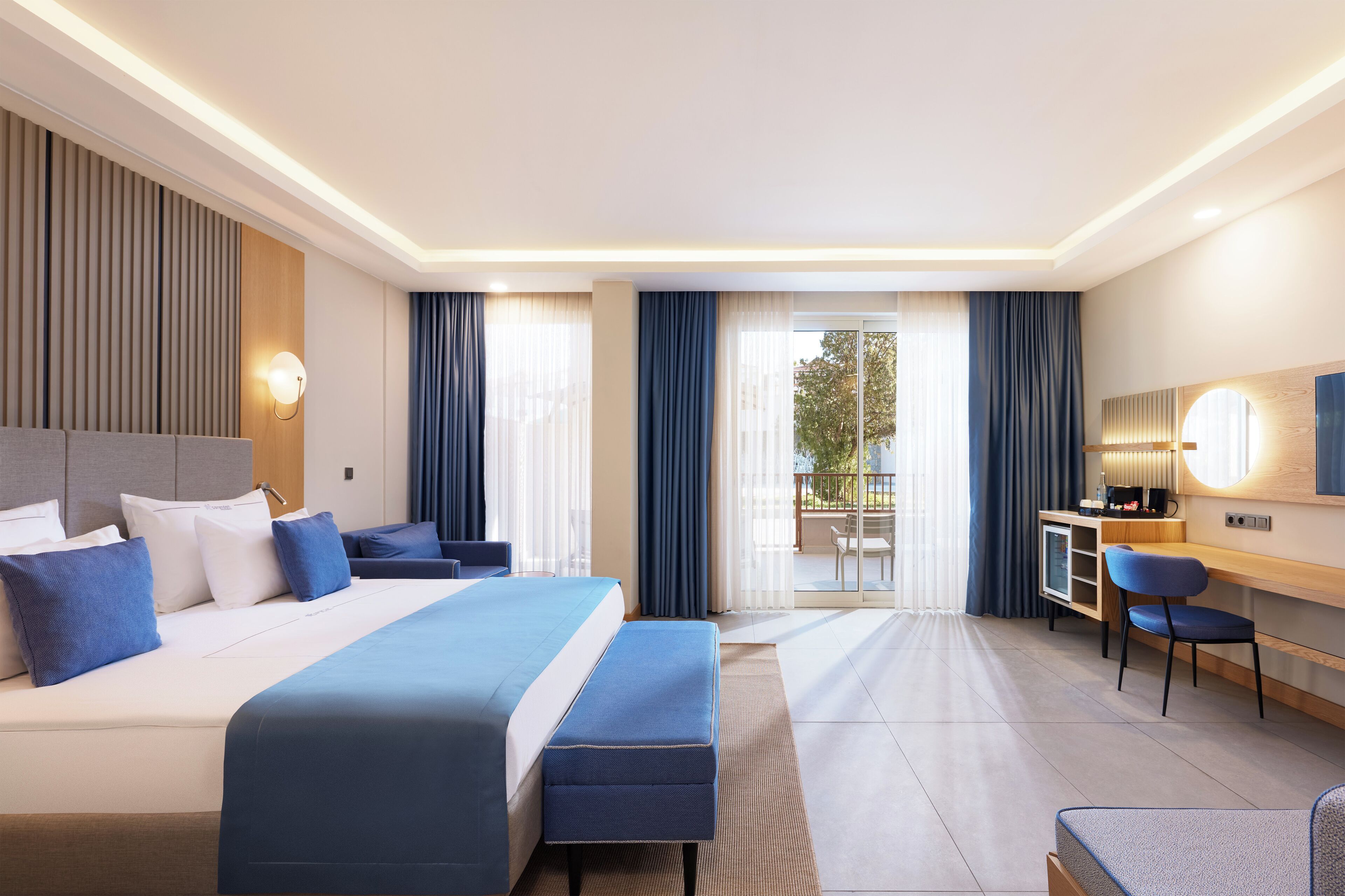 Quarto superior, 1 quarto, sacada | Frigobar, cofres nos quartos, escrivaninha