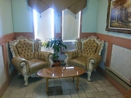 Sala de estar do lobby