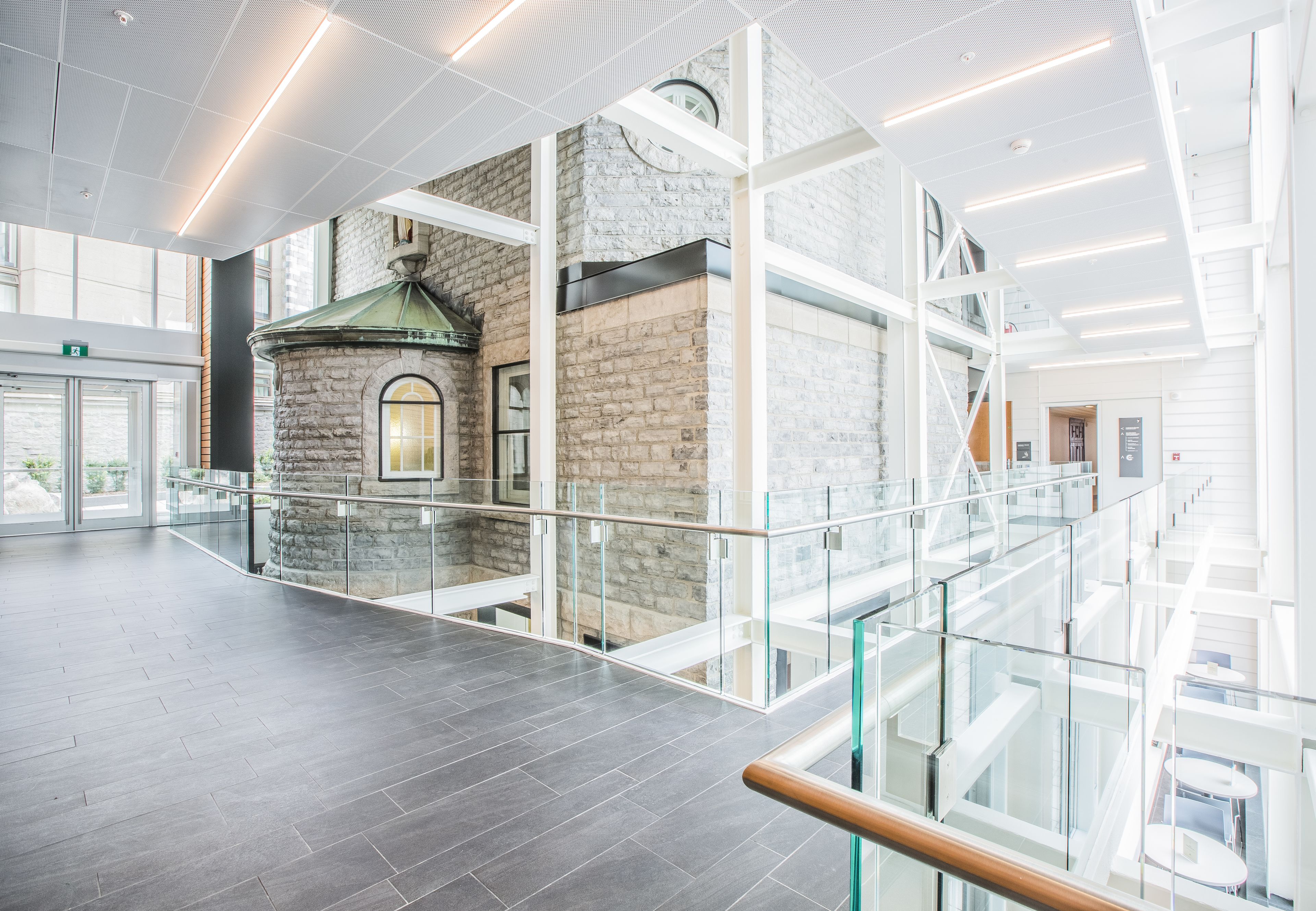 Detalhe da parte interna