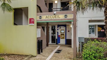 Entrada do alojamento