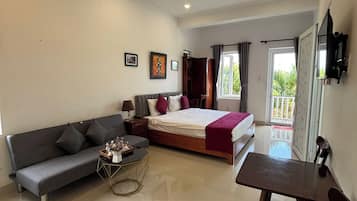 Estúdio | Minibar, cofre no quarto, secretária, Wi-fi grátis