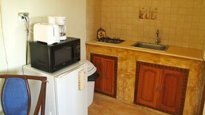 Estúdio conforto, 1 cama Queen | Cozinha privada