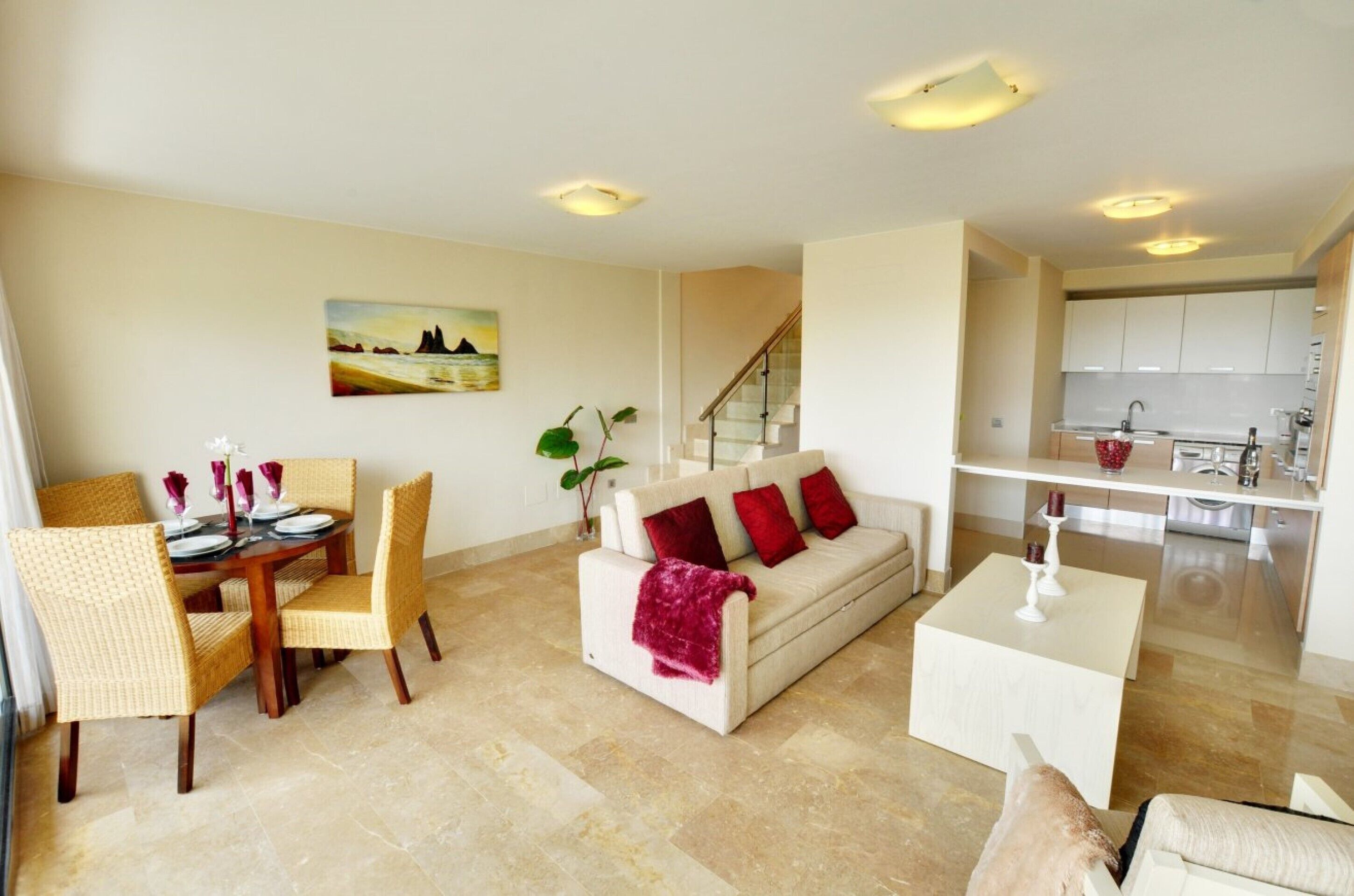 Vila, 2 quartos | Cozinha privada | Geladeira grande, micro-ondas, cooktop, lava-louças