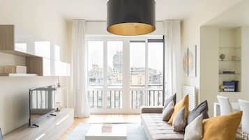 Apartamento exclusivo, 3 quartos, vista para a cidade (Via delle Asole 2) | Vista do quarto