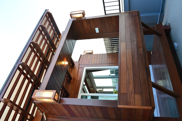 Rooftop Suite | Cofre no quarto, secretária, Wi-fi grátis