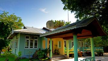 Entrada do alojamento