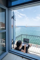 Deluxe room with Sea View and Balcony | Vista da varanda