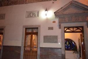 Entrada do alojamento