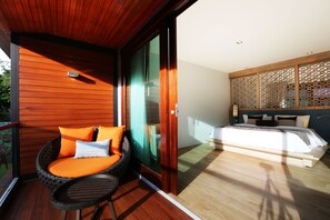 Deluxe Pool View Double Room | Vista do quarto