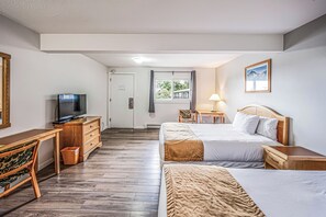 Quarto Standard, 2 camas queen-size | Ferro/tábua de engomar, Wi-fi grátis 