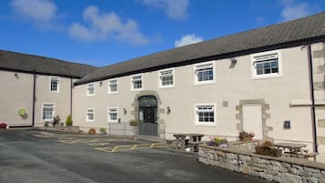 Entrada do alojamento