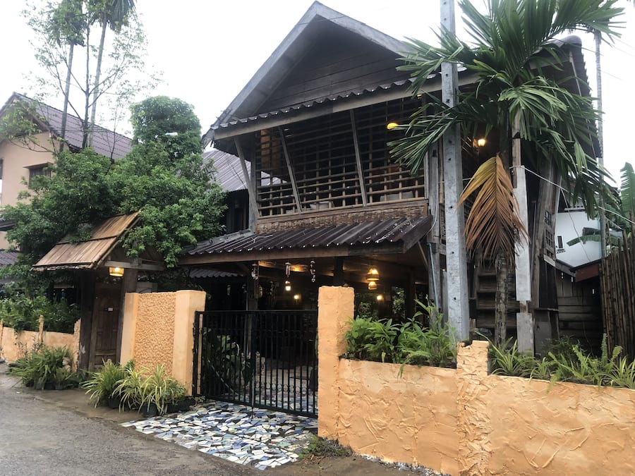 Fachada da propriedade