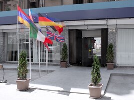 Entrada do alojamento