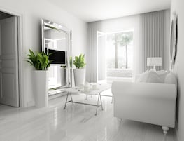 Suite | Sala de estar | Televisor plasma de 32 polegadas com canais por cabo, televisor