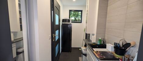 Estúdio urbano, suíte, vista para o jardim (Meublé 3*)