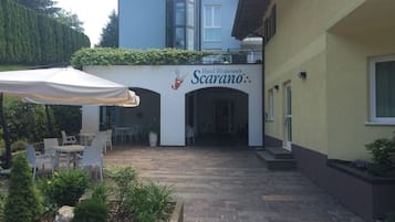 Entrada do alojamento