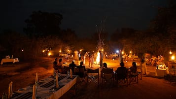 Área para churrascos e piqueniques