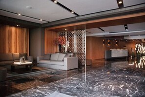Sala de estar do lobby