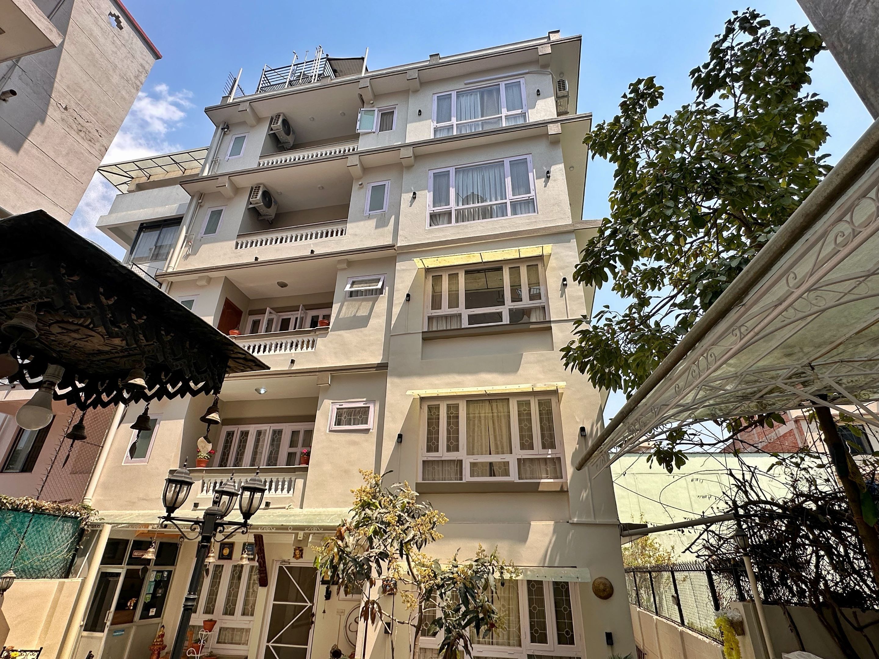 Fachada do alojamento