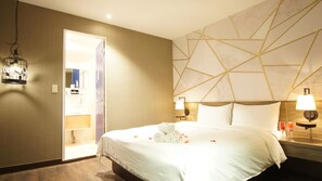 Roupas de cama premium, edredons de pluma, escrivaninha