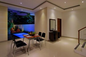 Villa, 2 quartos, piscina privativa | Vista do quarto
