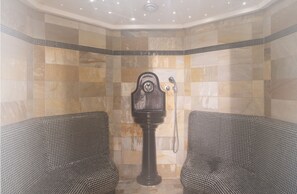 Sauna, banheira de hidromassagem, hammam, tratamentos corporais 