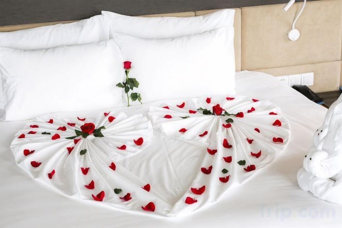 Roupa de alta qualidade, minibar, cofre no quarto, secretária 