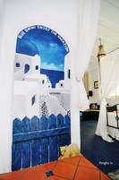 Quarto casal lua de mel, sacada | Escrivaninha, Wi-Fi de cortesia, roupa de cama