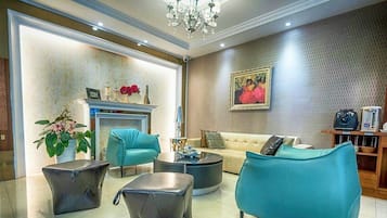 Sala de estar do lobby