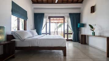 Quarto | 2 quartos, roupas de cama premium, cofres nos quartos, escrivaninha