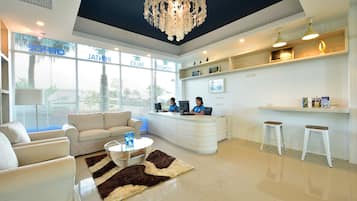Sala de estar do lobby