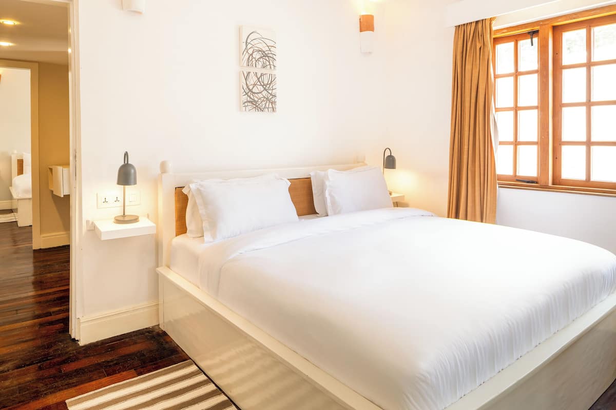 Apartamento Comfort, 2 quartos | 1 quarto, cofre no quarto, com mobília individualizada