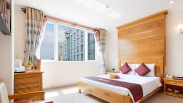 Quarto Duplo Deluxe, Vista para a cidade | Vista para a rua