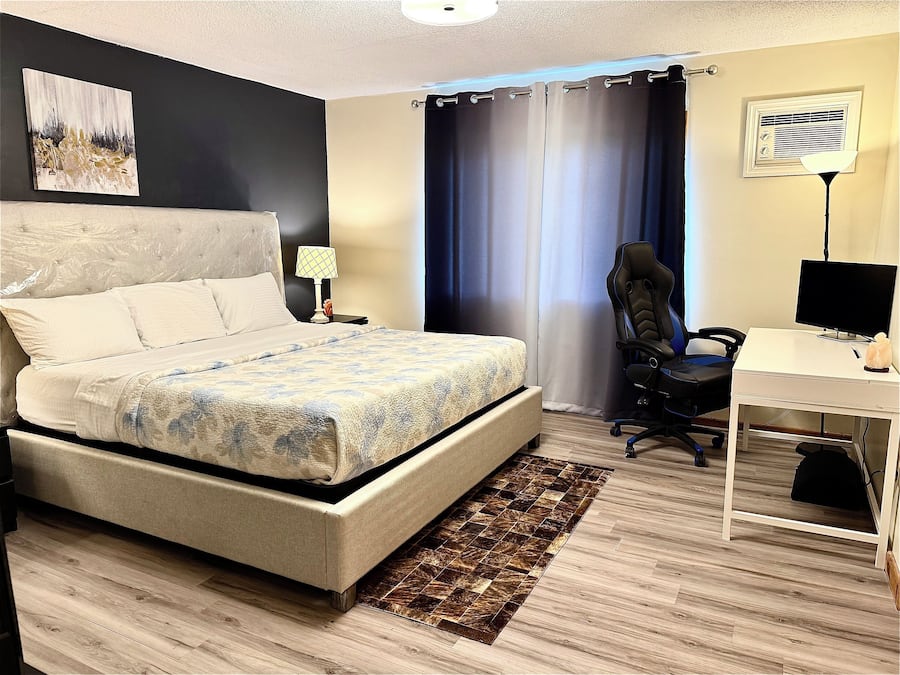 Apartamento Deluxe | Wi-fi grátis, roupa de cama fornecida