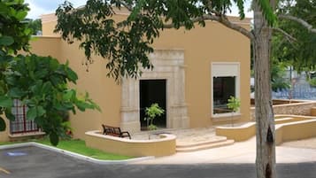 Entrada do alojamento