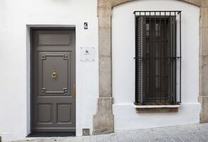 Entrada do alojamento