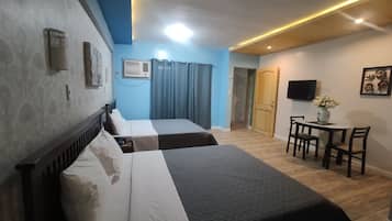 Quarto Deluxe, não fumadores | 1 quarto, lençóis de algodão egípcio, roupa de alta qualidade