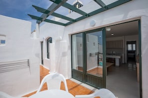 Apartamento Superior | Terraço/pátio interior