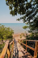 Uma praia privada nas proximidades 