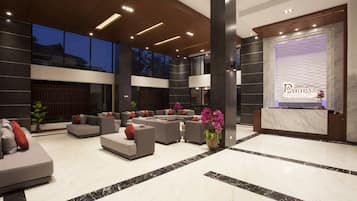 Sala de estar do lobby