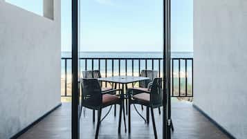 Apartamento, 2 quartos, vista para o oceano | Terraço/pátio interior