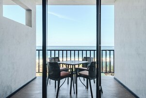Apartamento, 2 quartos, vista para o oceano | Terraço/pátio interior